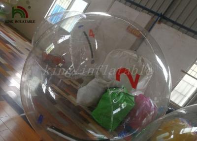 China 2m Dia PVC Inflatable Walk On Water Ball , Pool Inflatable Water Walking Ball for sale