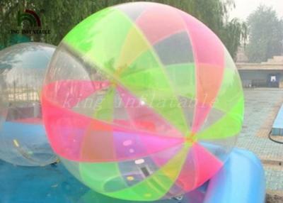 China 2 m in Diameter 0.8mm de Kleurrijke Opblaasbare Gang van pvc op Waterbal, Water het Lopen Bal Te koop