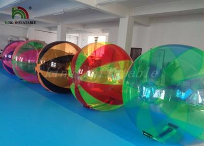 China 2 m in Diameter 0.8mm de Kleurrijke Opblaasbare Gang van pvc op Waterbal, Water het Lopen Bal Te koop