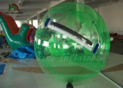 China 2m Green PVC Inflatable Walk On Water Ball  / Inflatable Water Walking Ball for sale