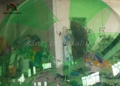 China 2m Green PVC Inflatable Walk On Water Ball  / Inflatable Water Walking Ball for sale