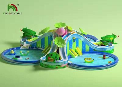 China Grandes parques infláveis engraçados da água, crianças que flutuam o certificado dos campo de jogos EN71-2-3 à venda