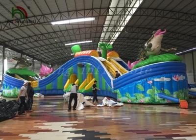 China Grandes parques infláveis engraçados da água, crianças que flutuam o certificado dos campo de jogos EN71-2-3 à venda