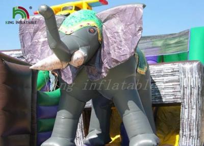 China Commercial Multipropose Inflatable Amusement Park Amazing Design Non - Toxicity for sale