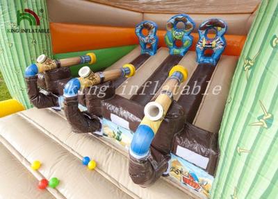 China Inflatable Simulate Shooting Field Unique Contest Sport Game For Festival for sale