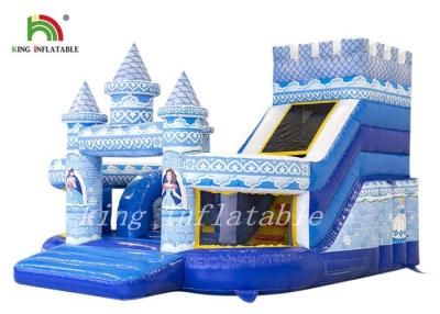 Cina Scorrevole combinato di salto gonfiabile Digital del castello del PVC del castello durevole del palazzo stampata in vendita