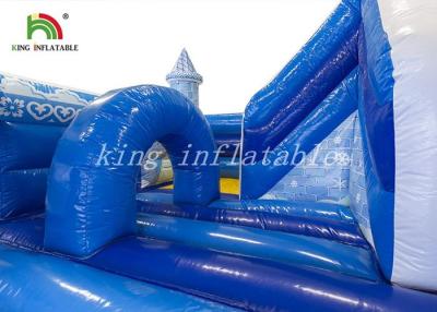 Cina Scorrevole combinato di salto gonfiabile Digital del castello del PVC del castello durevole del palazzo stampata in vendita