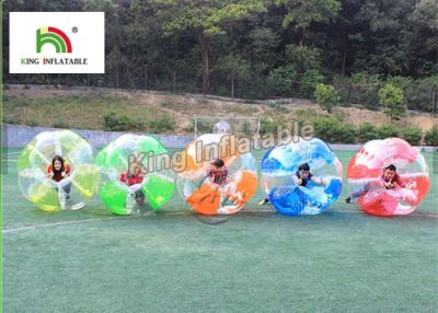 Cina palla trasparente della bolla della palla gonfiabile del paraurti del PVC di 1.0mm per le partite di football americano in vendita