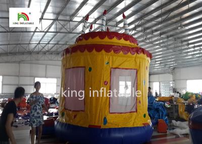 China Casa inflável do salto do castelo de salto do aniversário de encerado do PVC para a criança à venda