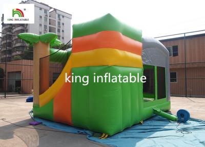 China Outside PVC Tarpaulin Inflatable Jumping Castle With Digital Printing for sale