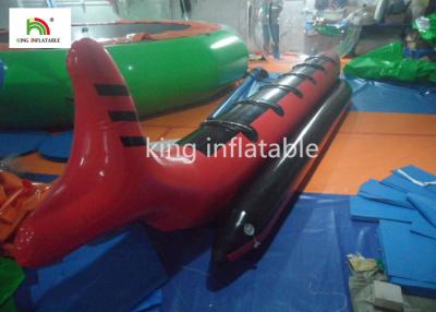 Cina Barche di banana gonfiabili dello squalo rosso con la maniglia 6 per l'annuncio pubblicitario adulto in vendita