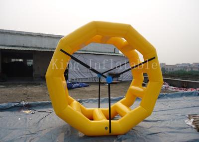 Cina rullo gonfiabile dell'acqua dell'alta 2.2m del diametro di 2.4m tela cerata del PVC in vendita