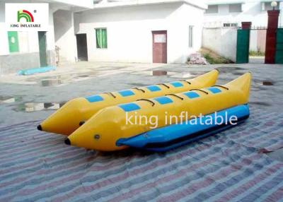Cina Le barche gonfiabili della pesca con la mosca della banana della metropolitana del PVC 16 persone raddoppiano il motoscafo tirato in vendita