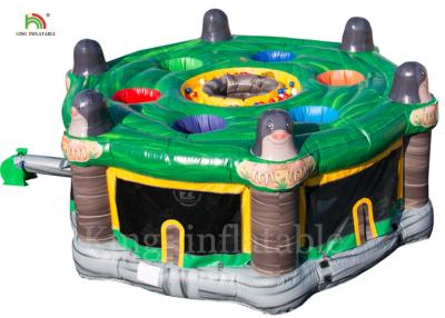 China SGS ROHS Interactive Sports Games 4.2 m Diameter Inflatable Human Whack A Mole for sale