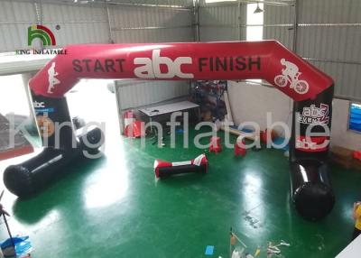 Cina Arché gonfiabili durevoli 9x4m all'aperto rossi delle insegne per gli eventi o la promozione in vendita