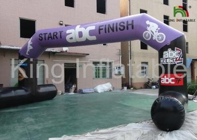 Cina Arché gonfiabili durevoli 9x4m all'aperto rossi delle insegne per gli eventi o la promozione in vendita