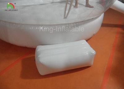 China Clear People Inside Inflatable Snow Balls For Advertisement 210D Nylon Material for sale