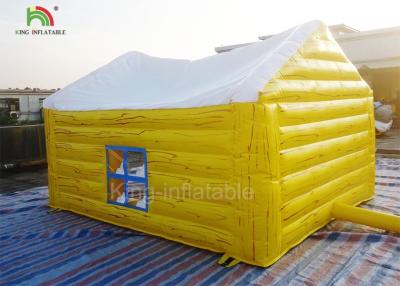 中国 サイズの膨脹可能な広告プロダクト クリスマスの家のSnowmaのカスタマイズされたテント 販売のため