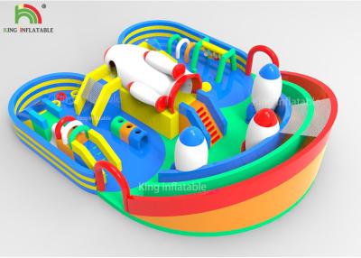 Cina Parco a tema gonfiabile del veicolo spaziale del parco del bambino per l'affitto commerciale del partito di divertimento in vendita