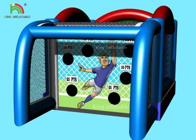 Cina Castello di salto di calcio dei giochi di sport del portone dei bambini di combinazione dei buttafuori multifunzionali gonfiabili del giocattolo in vendita