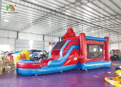 中国 カスタマイズされたジャンプおよびスライドの警備員の使用料、商業膨脹可能な跳ね上がりの家 販売のため