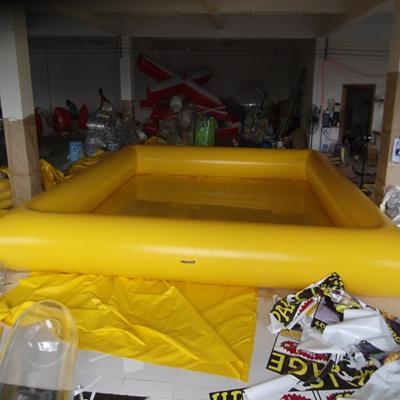 China Encerado inflável do PVC das piscinas 0.9mm tubulação de 0,65 m para o divertimento de Intdoor à venda