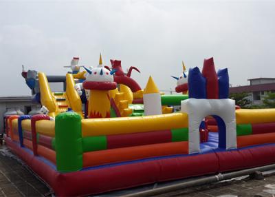 Cina Il gioco popolare scherza il parco di divertimenti gonfiabile gigante/la città gonfiabile divertimento dei caratteri in vendita