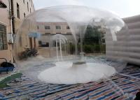 China Transparent PVC Dia 5m Inflatable Bubble Tent for sale