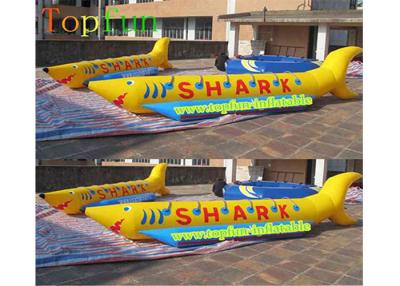 China os barcos de pesca com mosca de encerado do PVC de 0.9mm/barco de banana infláveis para 6 pessoas molham jogos à venda