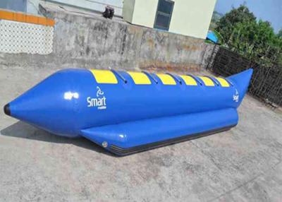 Cina 7 persone barche gonfiabili del pesce della mosca della barca di banana della tela cerata del PVC da 0,9 millimetri innaffiano i giochi di sport della corsa in vendita