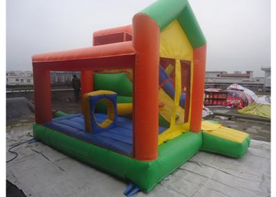 Cina Fortifichi il tipo castello di salto gonfiabile con lo scorrevole per il parco di divertimenti all'aperto dei bambini in vendita