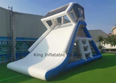 China 0.9mm van de het Geteerde zeildoekwildernis van pvc dia's van het de gymnastiek de opblaasbare drijvende water voor overzees Te koop