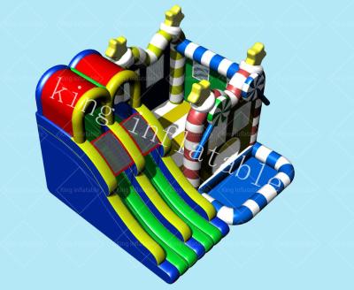 Cina Castello gonfiabile dei buttafuori della tela cerata del PVC dei bambini di CandyThemed in vendita