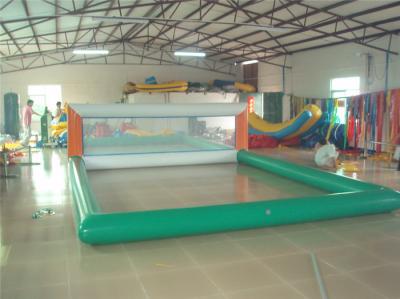 Cina corte di beach volley gonfiabile del PVC di 0.9mm per i parchi gonfiabili dell'acqua in vendita