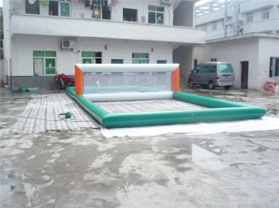 Cina corte di beach volley gonfiabile del PVC di 0.9mm per i parchi gonfiabili dell'acqua in vendita