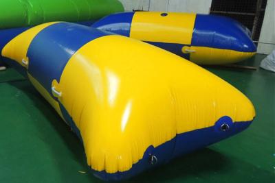 Cina cuscino di salto gonfiabile del PVC di 0.9mm per i parchi all'aperto dell'acqua in vendita