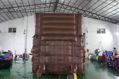 China Anti - UV Kids Backyard Inflatable Pirate Ship With Bouncy Slide Castle for sale