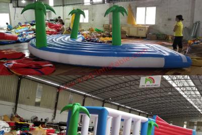 Cina Corsa ad ostacoli di galleggiamento adulta dell'acqua di esplosione di Aqua Fun Inflatable Water Parks del gioco in vendita