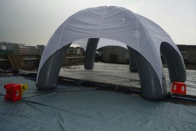 China Tent van de de Spin de Opblaasbare Gebeurtenis van douanepvc met Wit Gedrukt Dak voor Reclame Te koop