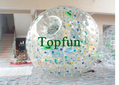 Cina Palla di Zorb con incandescenza verde per la rampa gonfiabile di Zorb/sport gonfiabile della palla di Grassplot in vendita