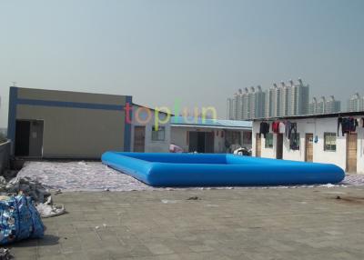 Cina Blue7 x 7 stagni di acqua gonfiabili quadrati per la famiglia/annuncio pubblicitario in vendita