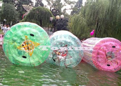 Cina Giocattolo gonfiabile dell'acqua del cilindro del diametro del parco 2.4m dell'acqua per l'attrezzatura di spettacolo in vendita