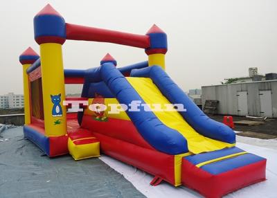 Cina Noleggio di salto gonfiabile commerciale dello scorrevole di Combi del castello della tela cerata del PVC in vendita