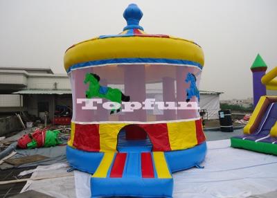 Cina Il castello del carosello gonfiabile commerciale/Camera di salto del circo, rivende in vendita