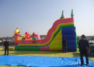 China corrediça inflável Unti do parque de diversões do PVC de 0,45 - de 0.55mm - rompidos à venda