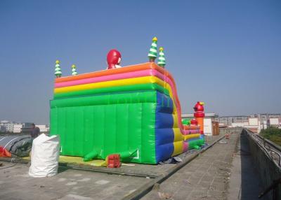 China corrediça inflável Unti do parque de diversões do PVC de 0,45 - de 0.55mm - rompidos à venda