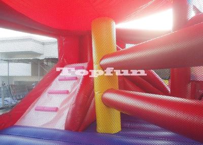 中国 スライドが付いているディズニーランドの膨脹可能な跳躍の城/Micky の素晴らしい家 販売のため