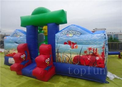 Cina Parco di divertimenti gonfiabile locativo commerciale, terra di divertimento di tema dell'oceano della tela cerata del PVC in vendita
