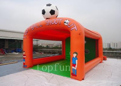 China Tiroteio do futebol do PVC para o campo de futebol inflável com 4 objetivos à venda