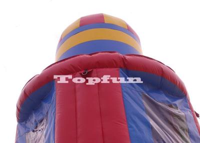 Cina Personalizzi il gioco all'aperto di salto gonfiabile alto della torre dei buttafuori del castello di 10m Rocket in vendita
